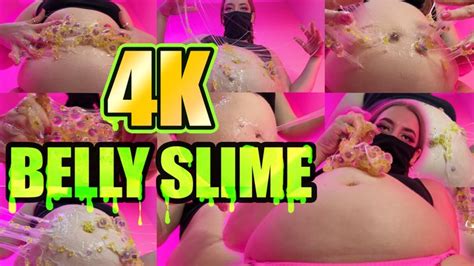 4k Belly Slime Wmv Goopy Smushy Frog Spawn Asmr Poppy Koch Belly