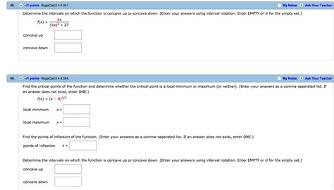 Determine The Intervals On Which The Function Is Chegg