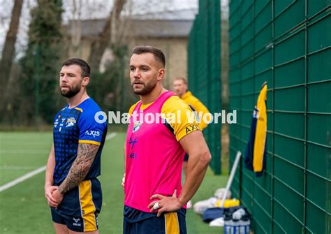 39896225 Leeds Rhino Players Training At Their Kirkstall Ground Leeds