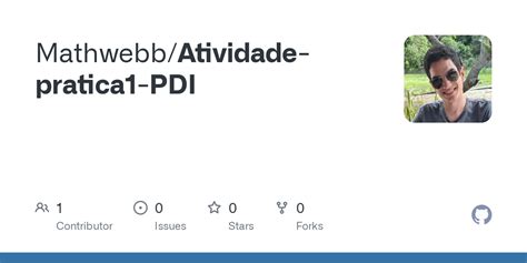 Github Mathwebb Atividade Pratica Pdi