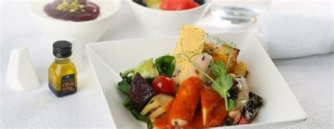 Business Class Dining Oman Air