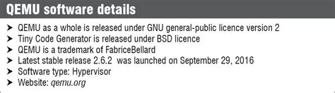 Qemu For Faster Virtualisation And Better Emulation Software Review