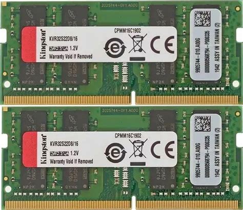 Модуль оперативной памяти Kingston Fury 粗dd归档r4 3200 МГц16 ГБ Kvr32s22d8 32 купить по