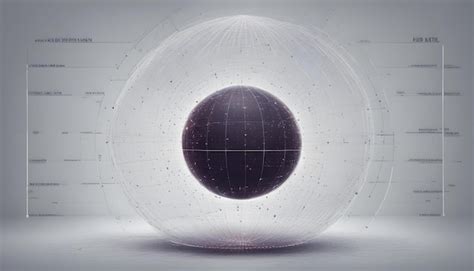 Premium Ai Image Big Data Sphere Visualization With Text Hud