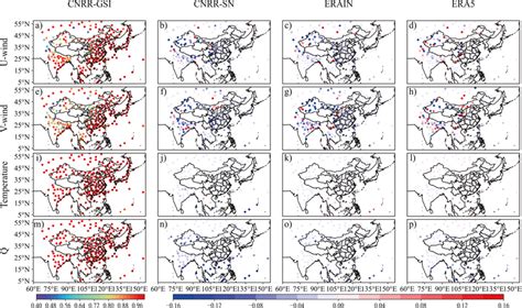The Same As Figure But For Temporal Correlation Coefficient Download Scientific Diagram