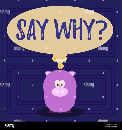 Conceptual Hand Writing Showing Say Whyquestion Concept Meaning Give An Explanation Express