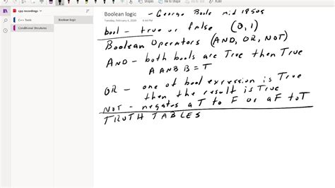 Conditional Structures Boolean Logic Youtube