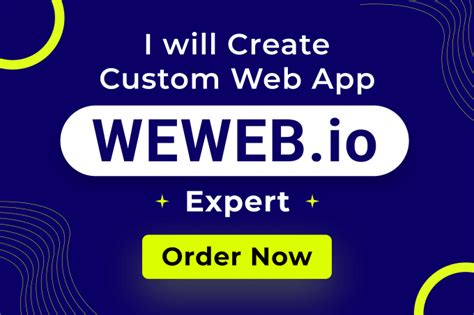 create custom web app with weweb io weweb expert by no code55 fiverr
