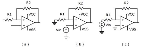 Solved Calculate Vth And Vtl For The Three Circuits Of The