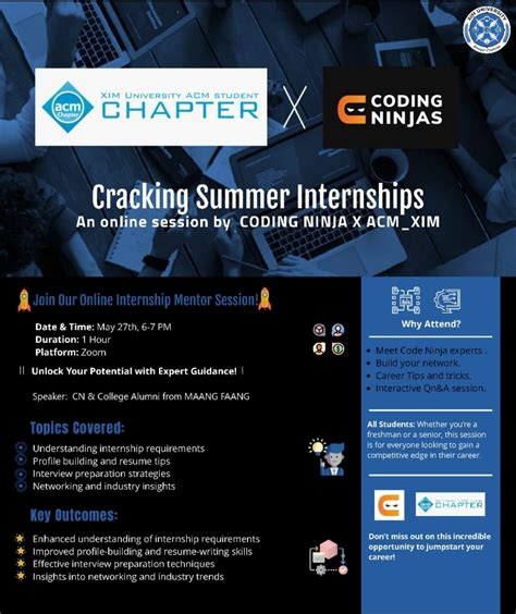 Acm Xim Student Chapter