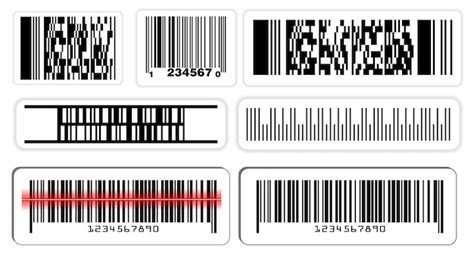 Premium Vector Set Of Various Barcode Label Or Scan Barcode Bars Supermarket Or Retail Pricing