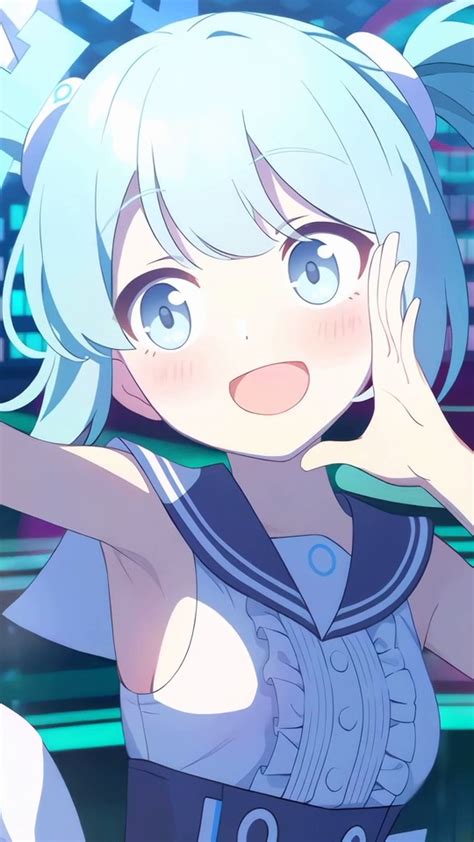 Hatsune Miku Blue Archive Mobile Live Wallpaper