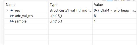 ADC VALUES Bluetooth Low Energy Renesas Wireless Connectivity Renesas Engineering Community