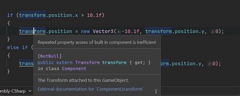 Transform Position Ask GameDev Tv