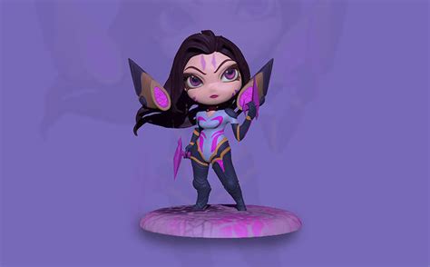 Chibi Kaisa 3d Model 3d Printable Cgtrader
