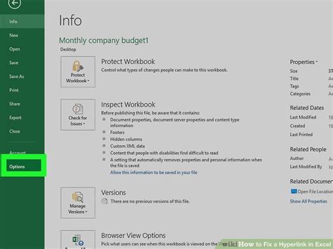 How To Fix A Hyperlink In Excel 12 Steps With Pictures