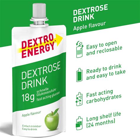 Dextro Energy Dextrose Drink Apple Single Pack Uk