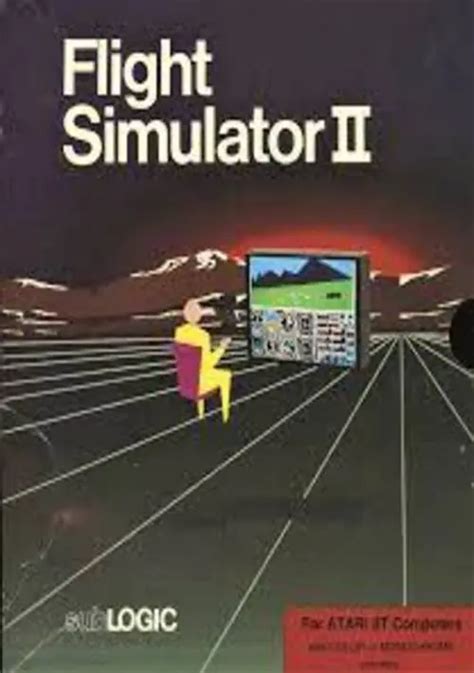 Flight Simulator II Scenery Disk Japan 1986 Sublogic ROM Download Atari ST Atari ST
