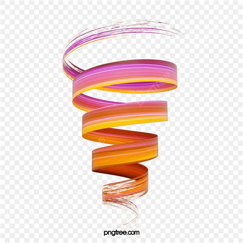 3d 일러스트 나선형 브러시 물감 3d 브러시 페인트 Png 일러스트 및 Psd 이미지 무료 다운로드 Pngtree