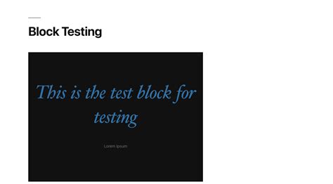 Pullquote Block Text Colour Is Not Displaying Properly On The Back End