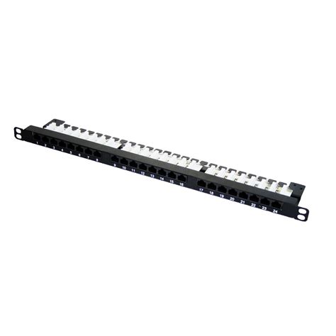 Cat6 Utp 24 Port Hd Patch Panel 110 Idc 0 5Ru Ul American Teledata Store