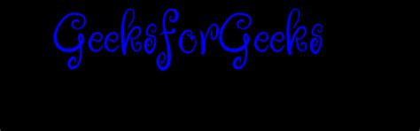 Php Imagettftext Function Geeksforgeeks