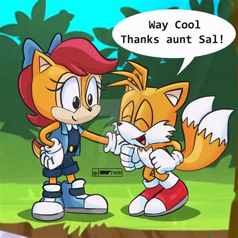 Sally Y Tails By Fliviartoon On Deviantart