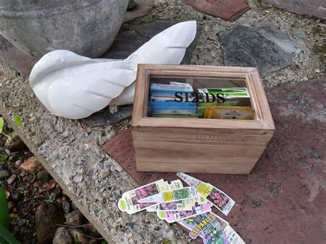 Gear Acres At Top Of The Hill Seed Packet Storage Box