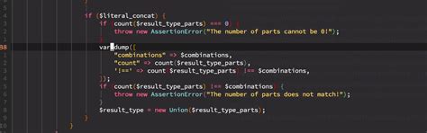 uncaught exception assertionerror the number of parts does not match