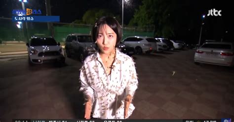 ‘제2의 박대기 등장 온몸에 벌레 붙어도 꿋꿋이 방송한 女기자