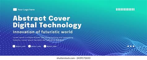 Digital Technology Poster Cover Speed Connect Stock Vector Royalty Free Shutterstock