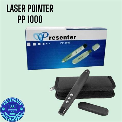 Jual Laser Pointer Pp1000 Wireless Presenter Laser Pointer Pp 1000 Shopee Indonesia