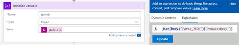 how do parse string as json in logic app stack overflow