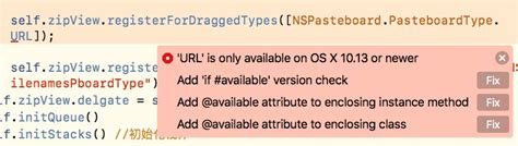 macos swift 4 nsfilenamespboardtype not available what to use