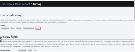QRadar User Behavior Analytics User Import Does Not Complete Coalescing