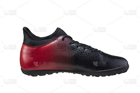 运动鞋。运动鞋侧视图上的白色背景