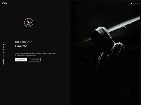 React Portfolio React Templates And Themes