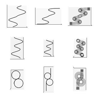 Plots In Line With The X Y And Z Axis Demonstrating The Main Steps