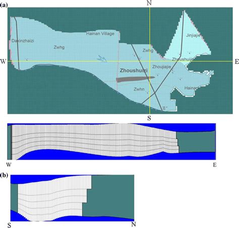 The Discretization Mesh Of The Model A Plan View And B Download
