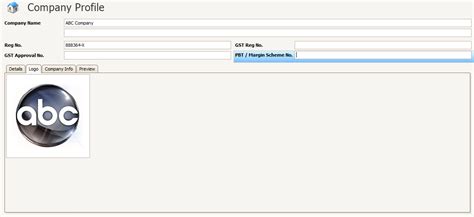 where to fill up the company profile in qne optimum qne optimum sdn