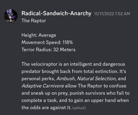 Jurassic Park Chapter Concept Rdeadbydaylight