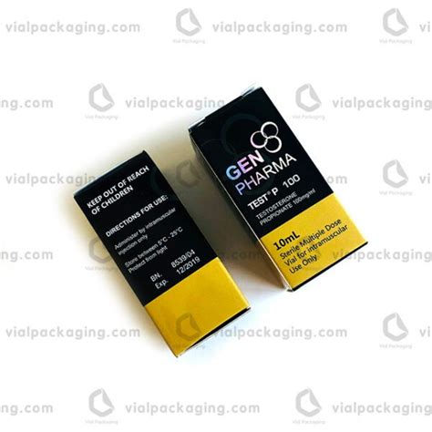 Vpvb 27 Safe Shipping 10ml Hologram Vial Boxes Vial Packaging