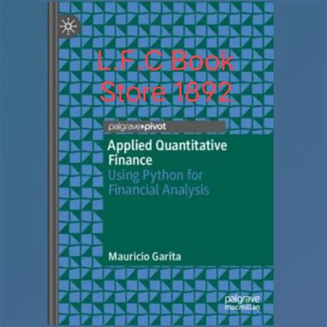 Jual Buku Applied Quantitative Finance Using Python For Financial