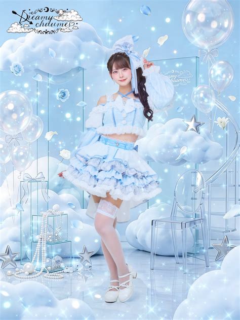 ☁️衣装公開☁️ 通常衣装③ モデル：星乃リア様 Hoshinoria 明日1900 ツーショット写真公開‼︎♡ Dreamychume