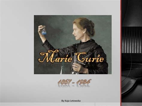 Ppt Marie Curie Powerpoint Presentation Free Download Id 2850850