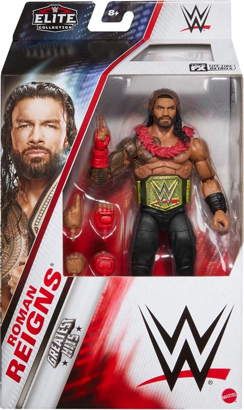 Wwe Roman Reigns Elite Greatest Hits 8 Toy Wrestling Action