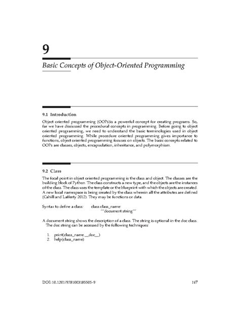 8 basic object oriented programming doi 10 9781003185505 9 147 9