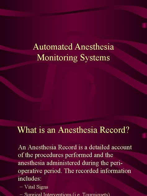 automated anesthesia pdf anesthesia information technology