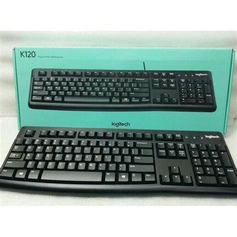 Logitec Usb K120 Keyboard Shopee Malaysia