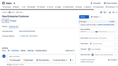 Jira Cloud Automating Sharepoint Folder Creation Dave Herrell